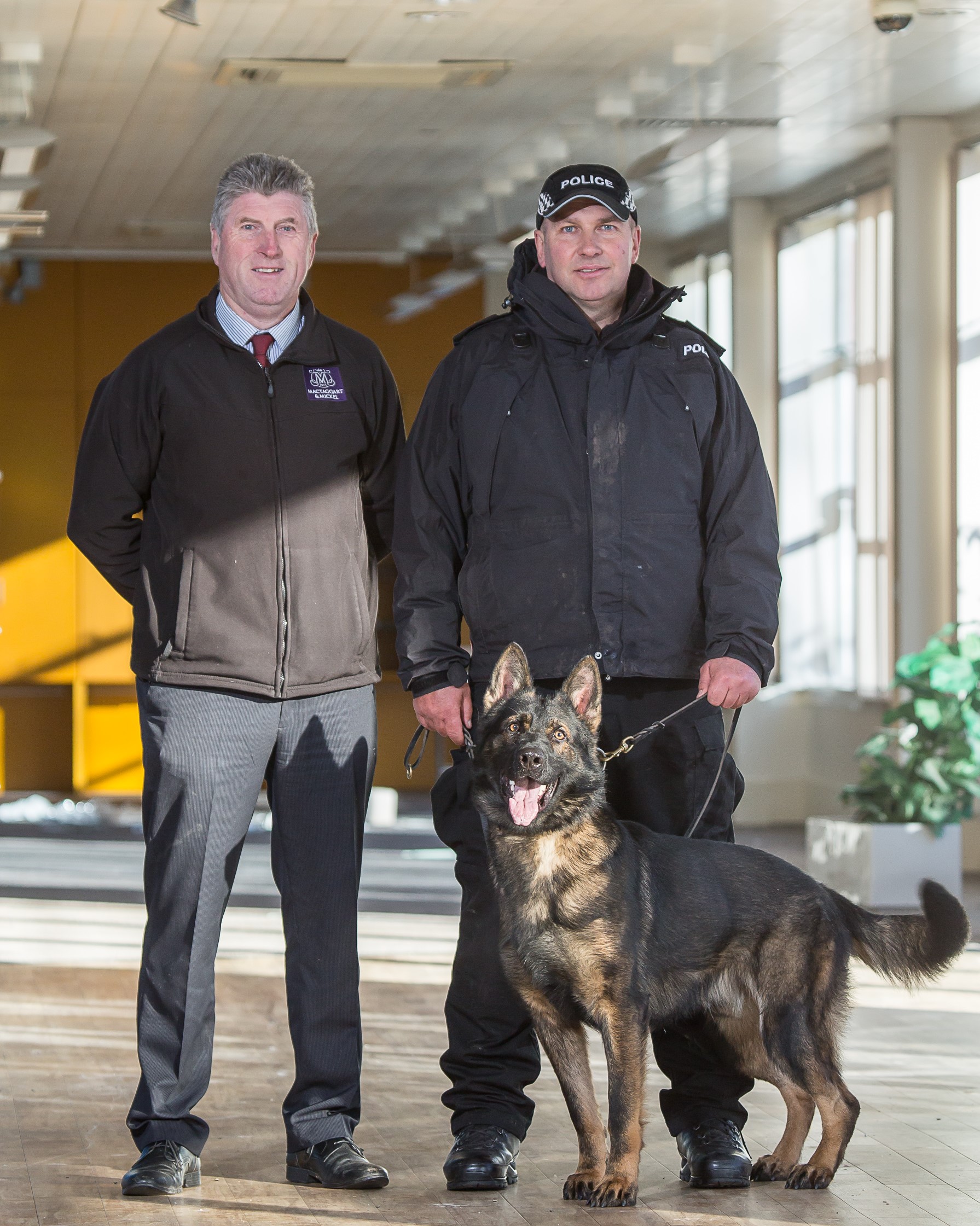 Mactaggart & Mickel offer temporary home to Police Scotland dog ...